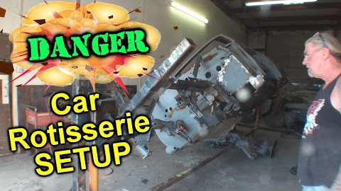 How To - Use a Car Rotisserie - Do It Yourself Automotive Restoration