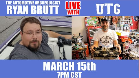UTG Live With The Automotive Archeologist Ryan Brutt
