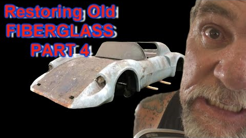 Restoring An Old Fiberglass Motorcycle Drag Bike - Part 4
